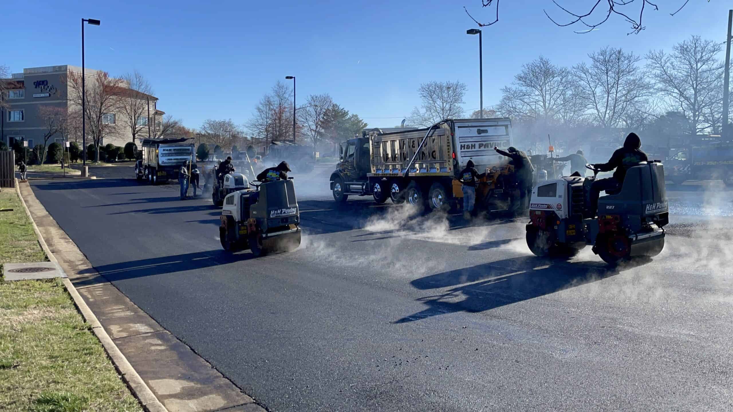 Parking Lot Paving: Everything You Need To Know | H&H Paving Asphalt ...